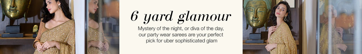 Cocktail Party Sarees – Talking Threads Global